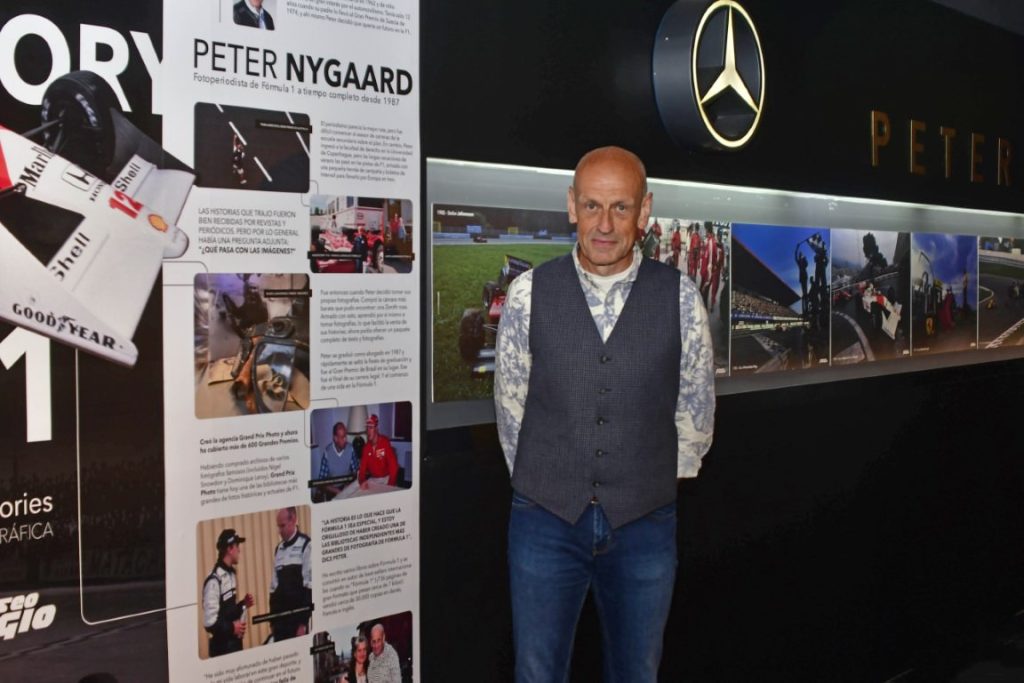 Back for more - Peter shows his F1 testimony where it really matters ...